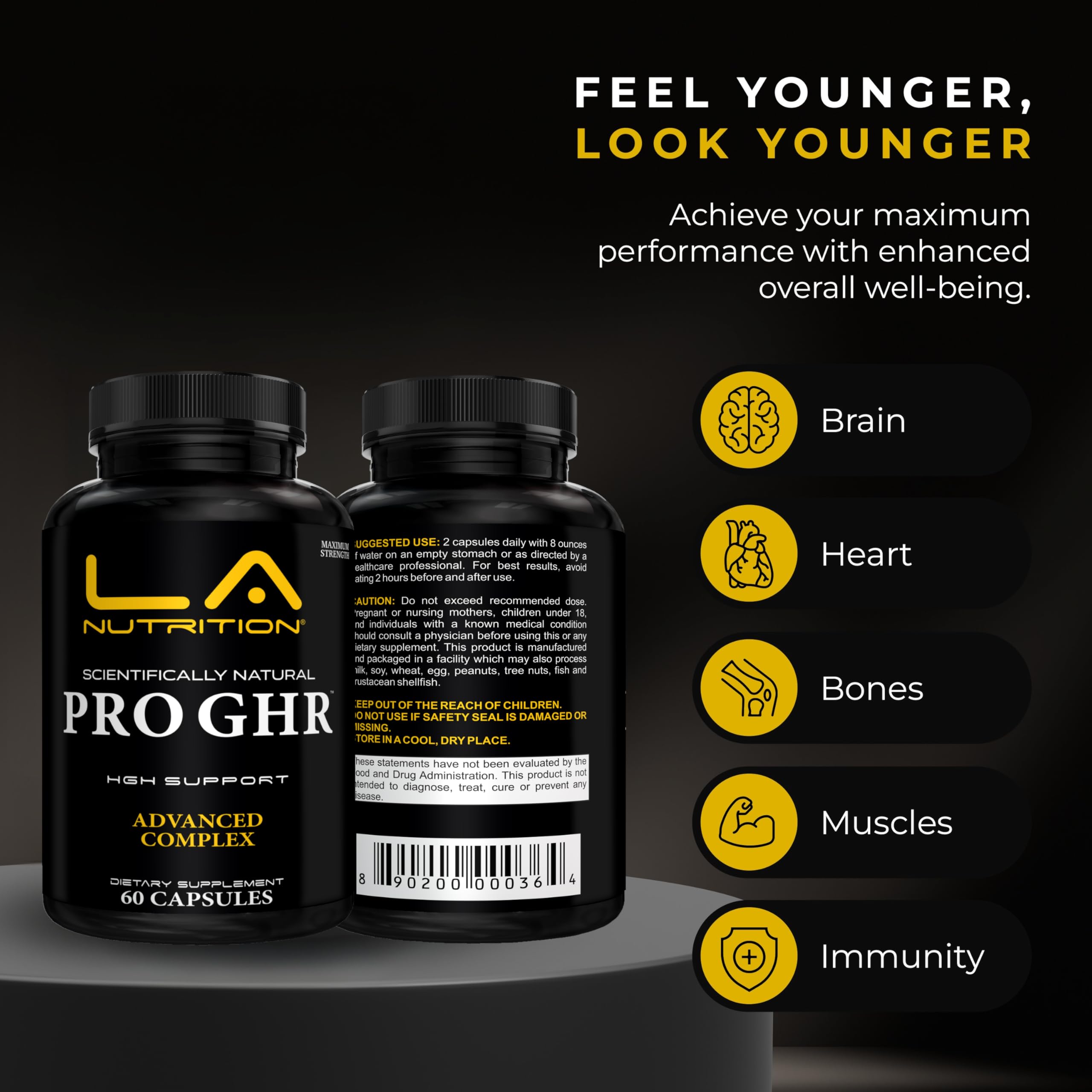 joint health support with HGH capsules