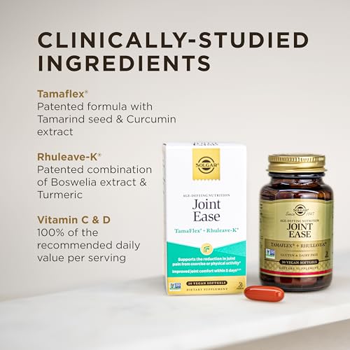 Joint health support with Solgar turmeric