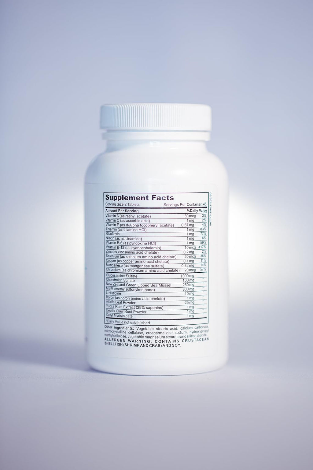 joint health vitamins for active lifestyles