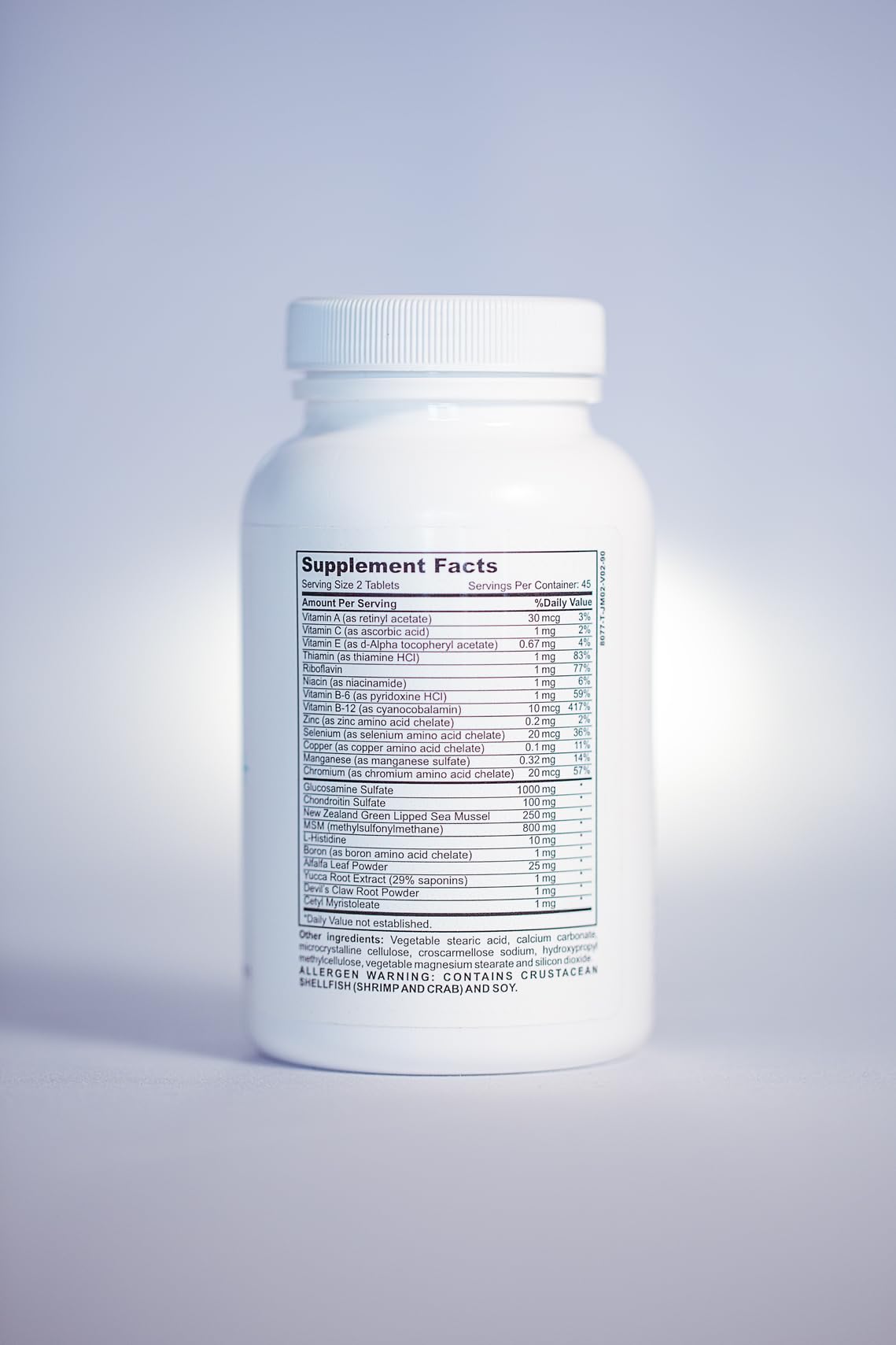 joint health vitamins for active lifestyles