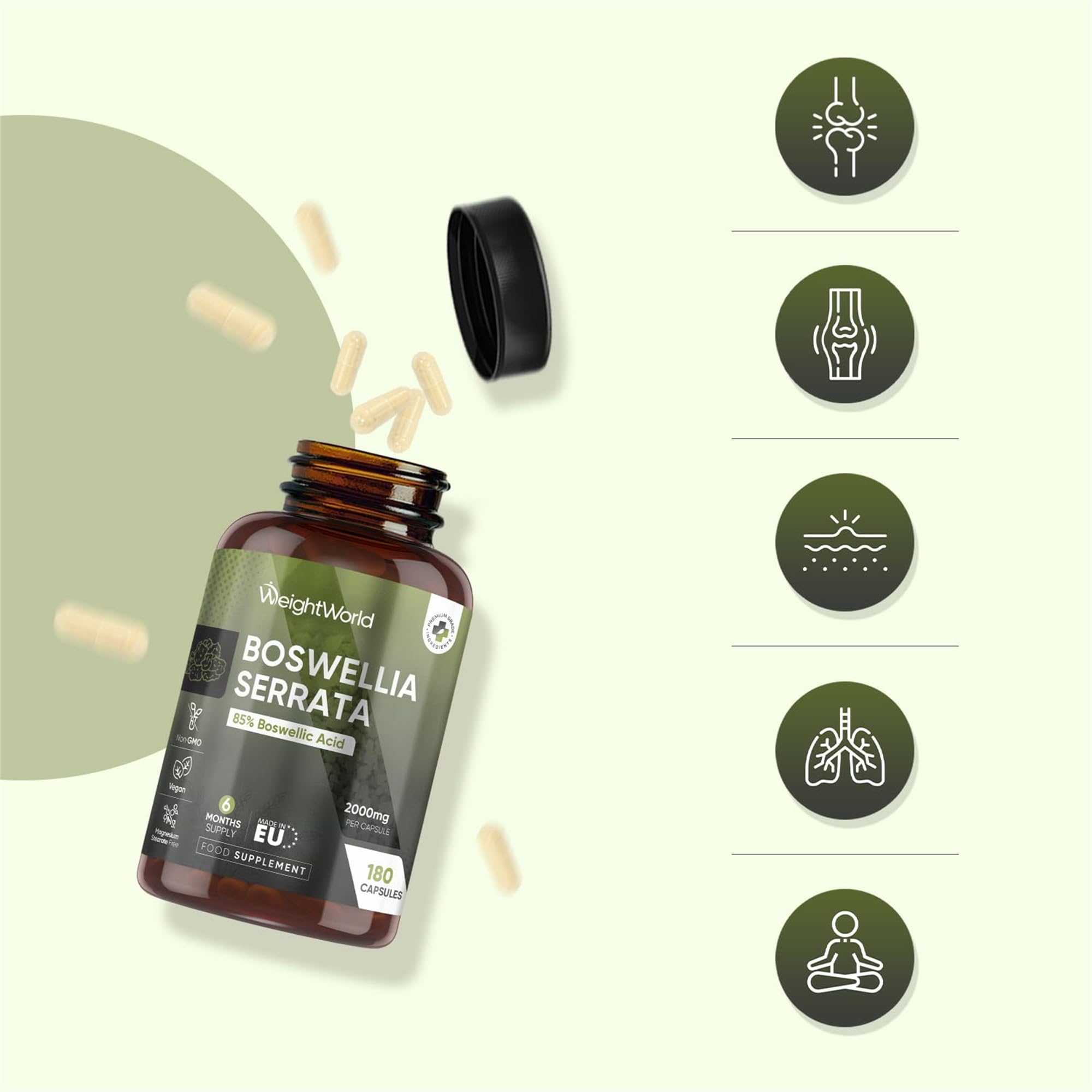 joint health with boswellia serrata