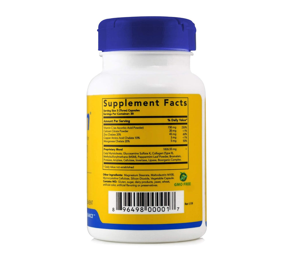 joint pain relief supplement capsules