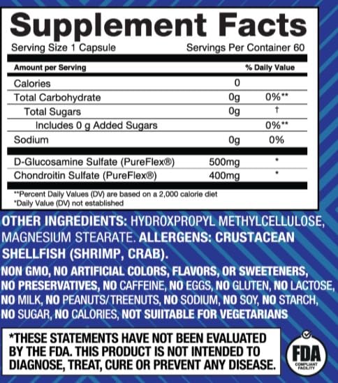 joint pain relief with chondroitin