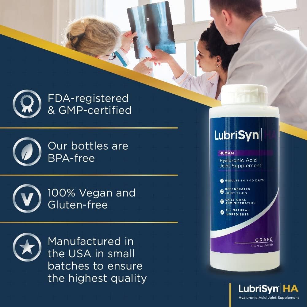Joint supplement with hyaluronic acid benefits