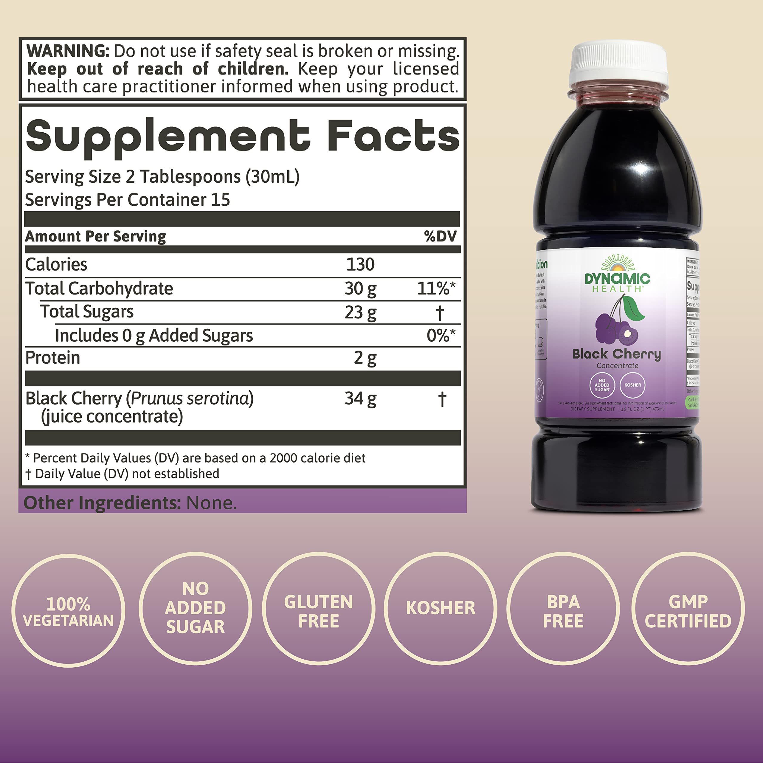 joint support black cherry concentrate
