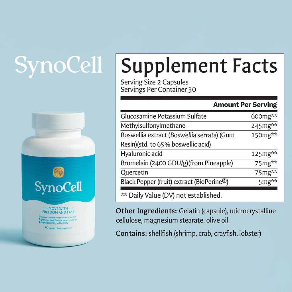 joint support for active lifestyles