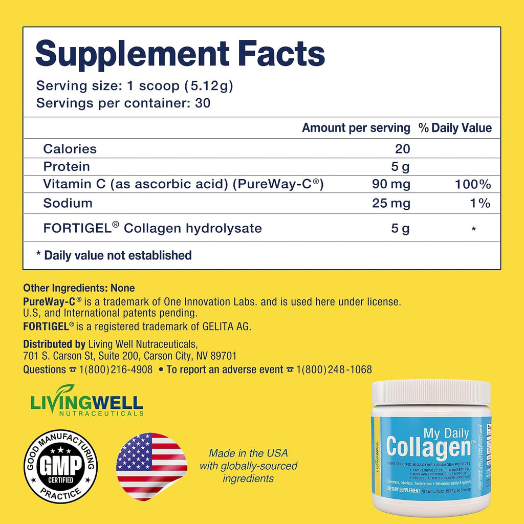 joint support for active lifestyles