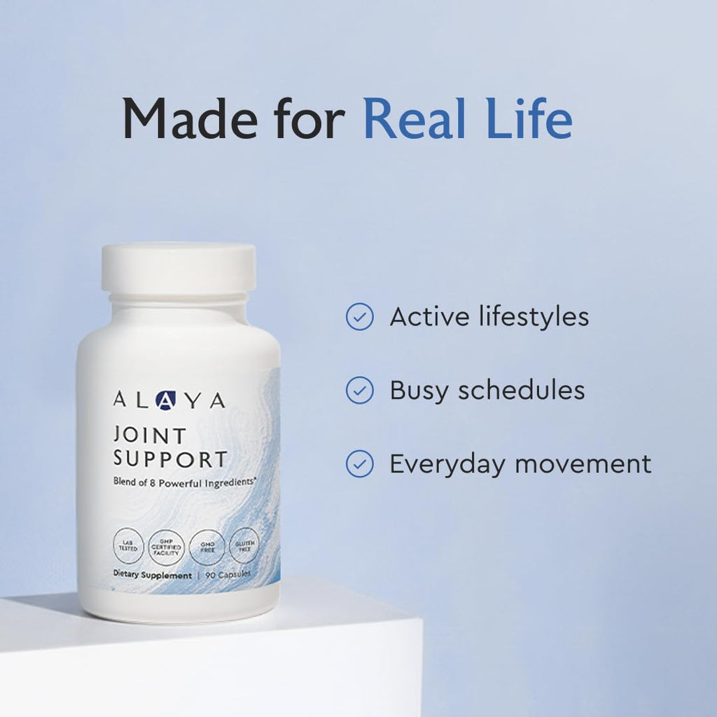 joint support for active lifestyles