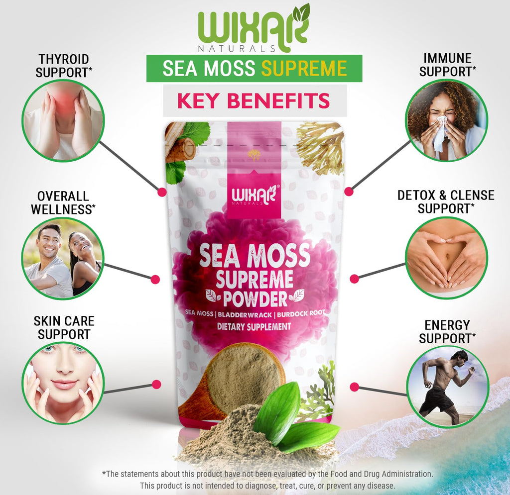 Joint support from Wixar sea moss