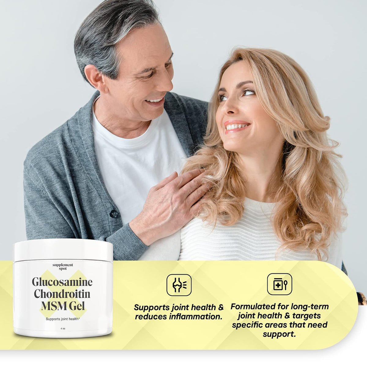 Joint support gel with glucosamine