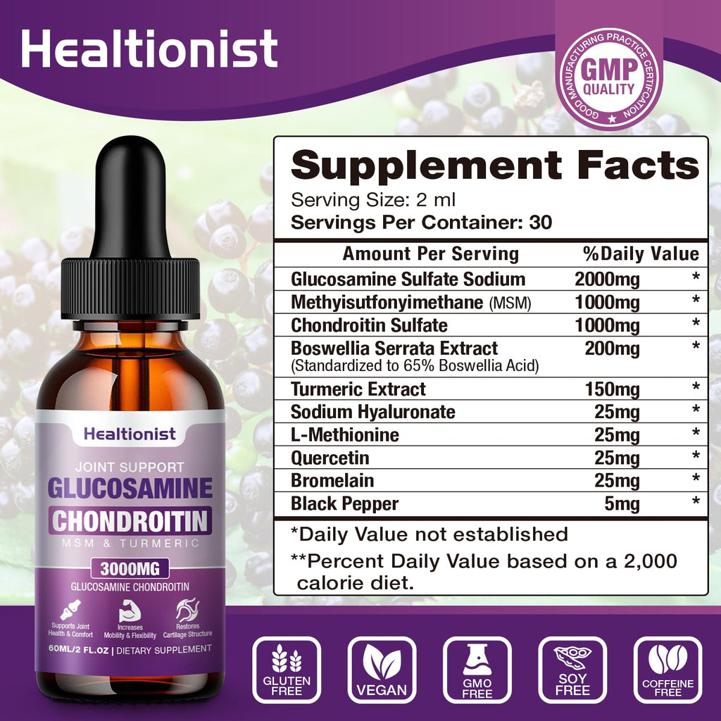joint support glucosamine chondroitin formula