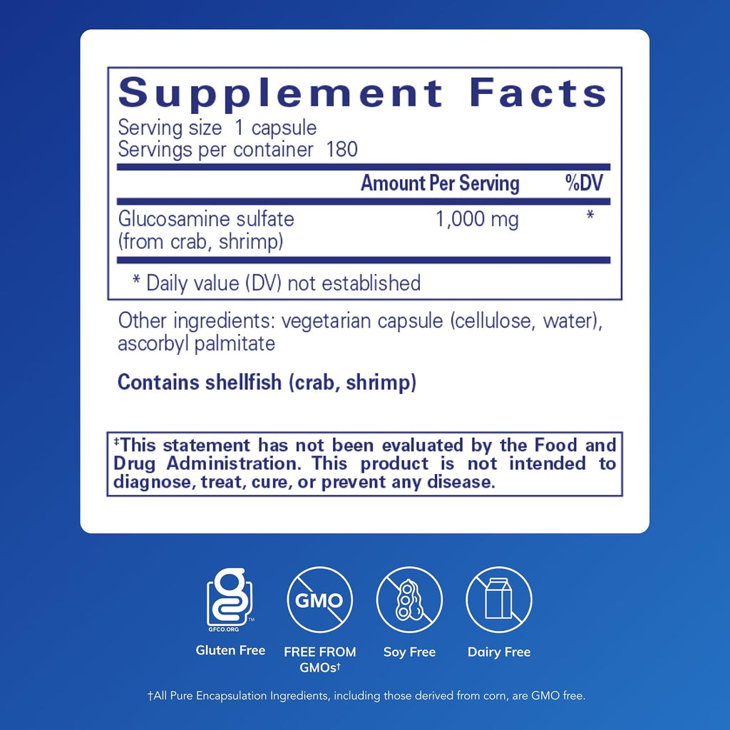 joint support glucosamine supplement 1000 mg