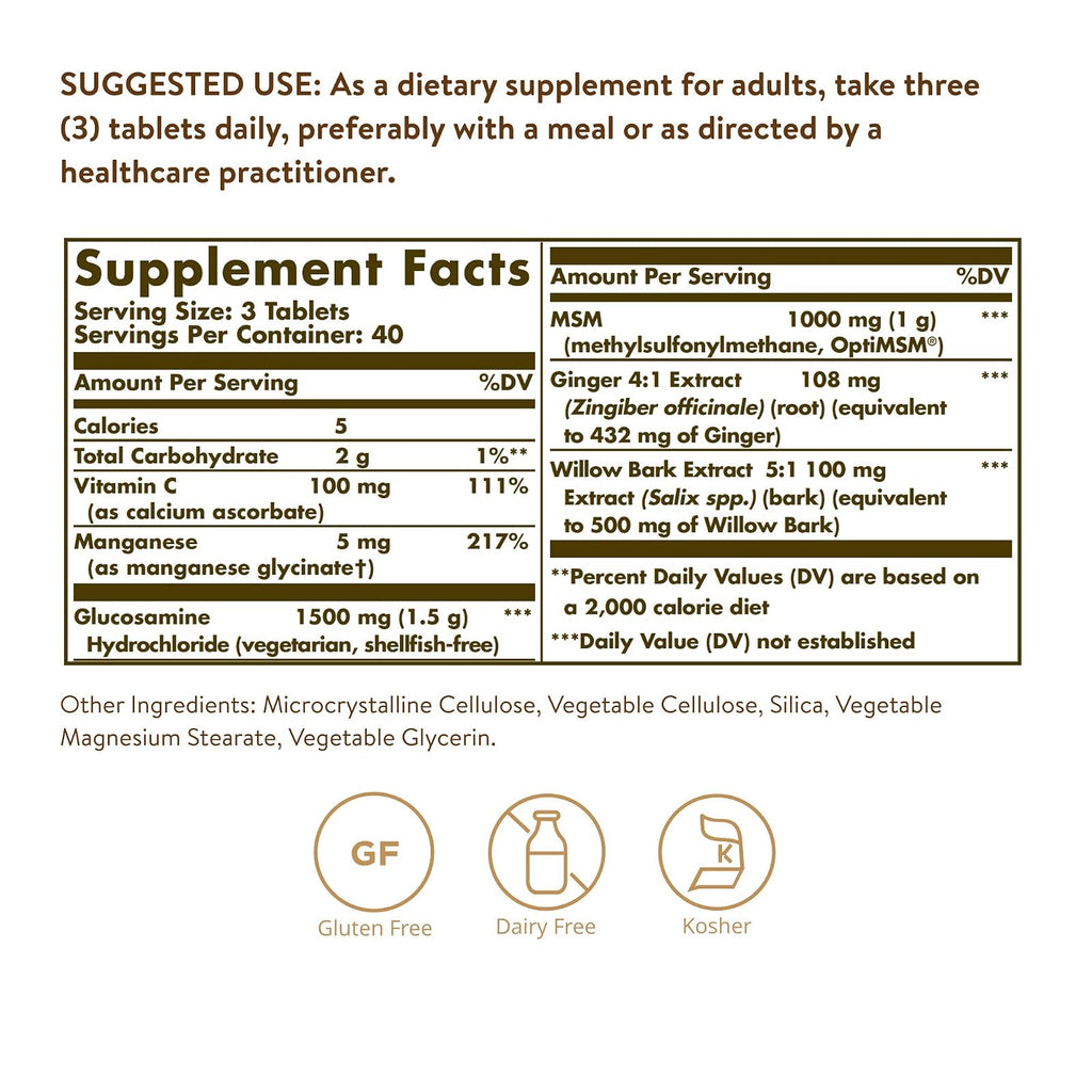 joint support glucosamine supplement