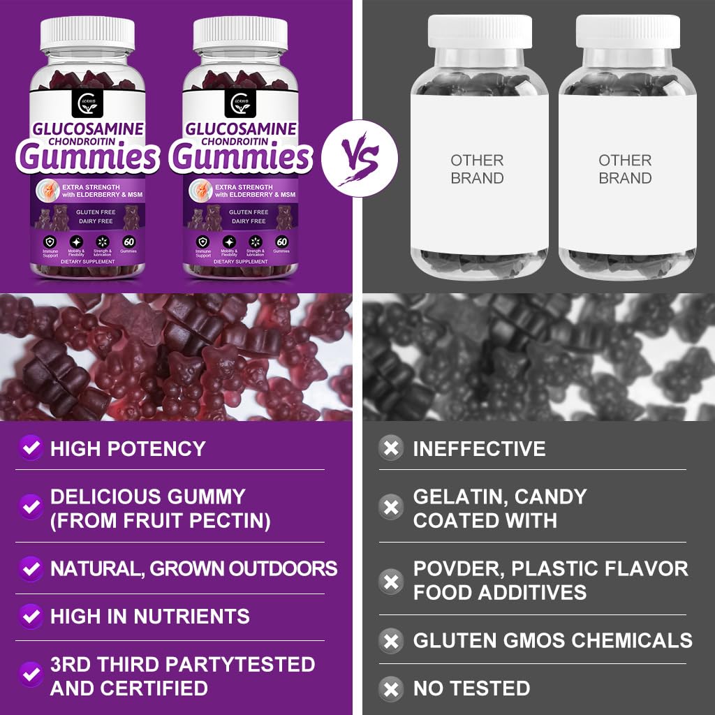 joint support gummies with glucosamine and MSM