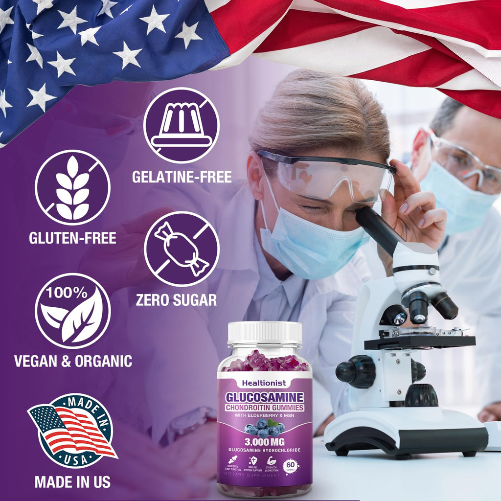 joint support gummies with glucosamine chondroitin
