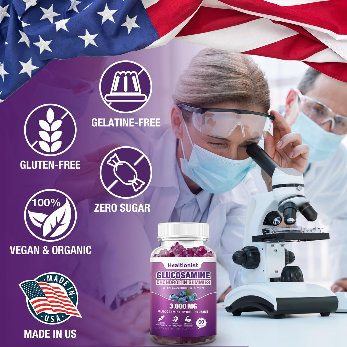joint support gummies with glucosamine chondroitin