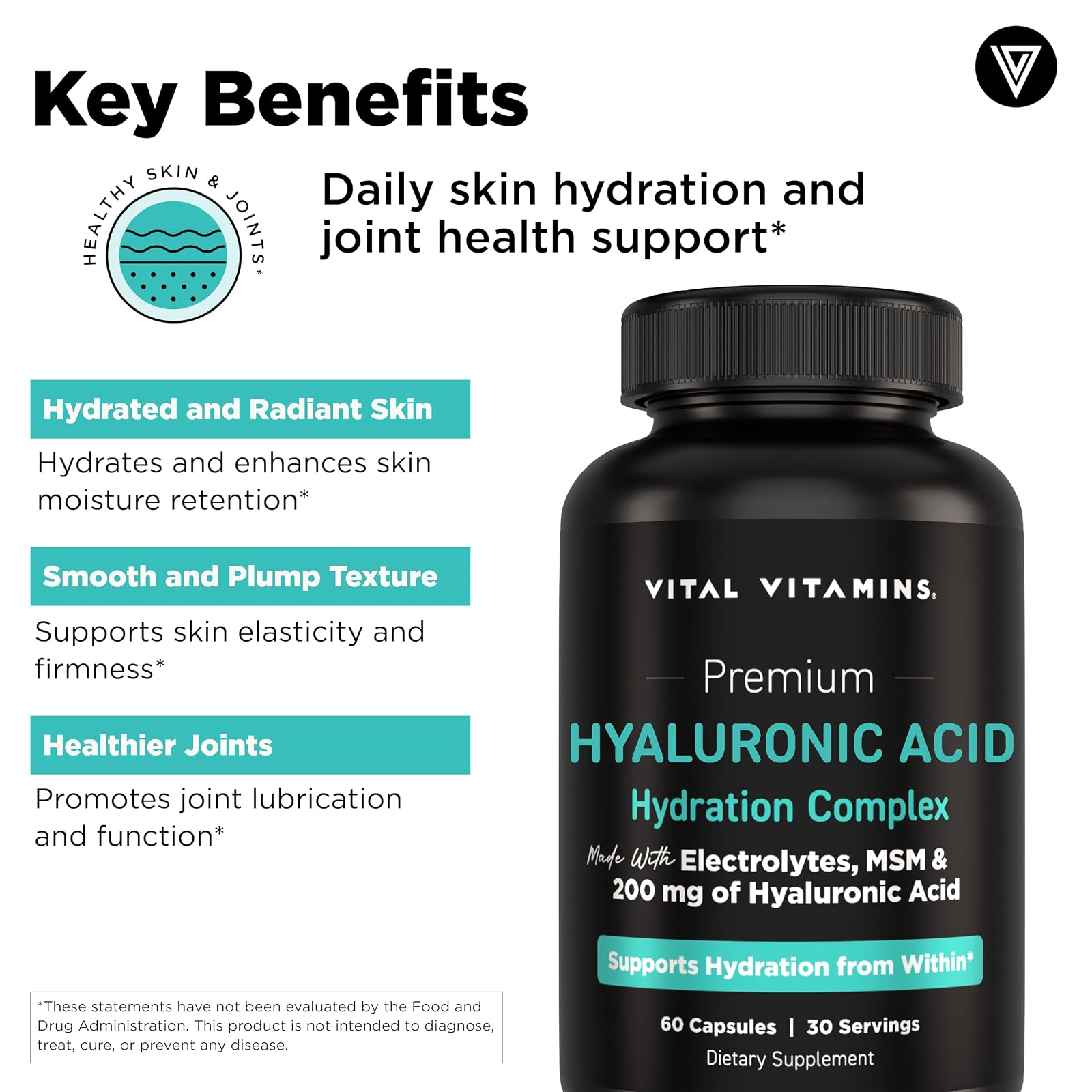 Joint support hyaluronic acid complex