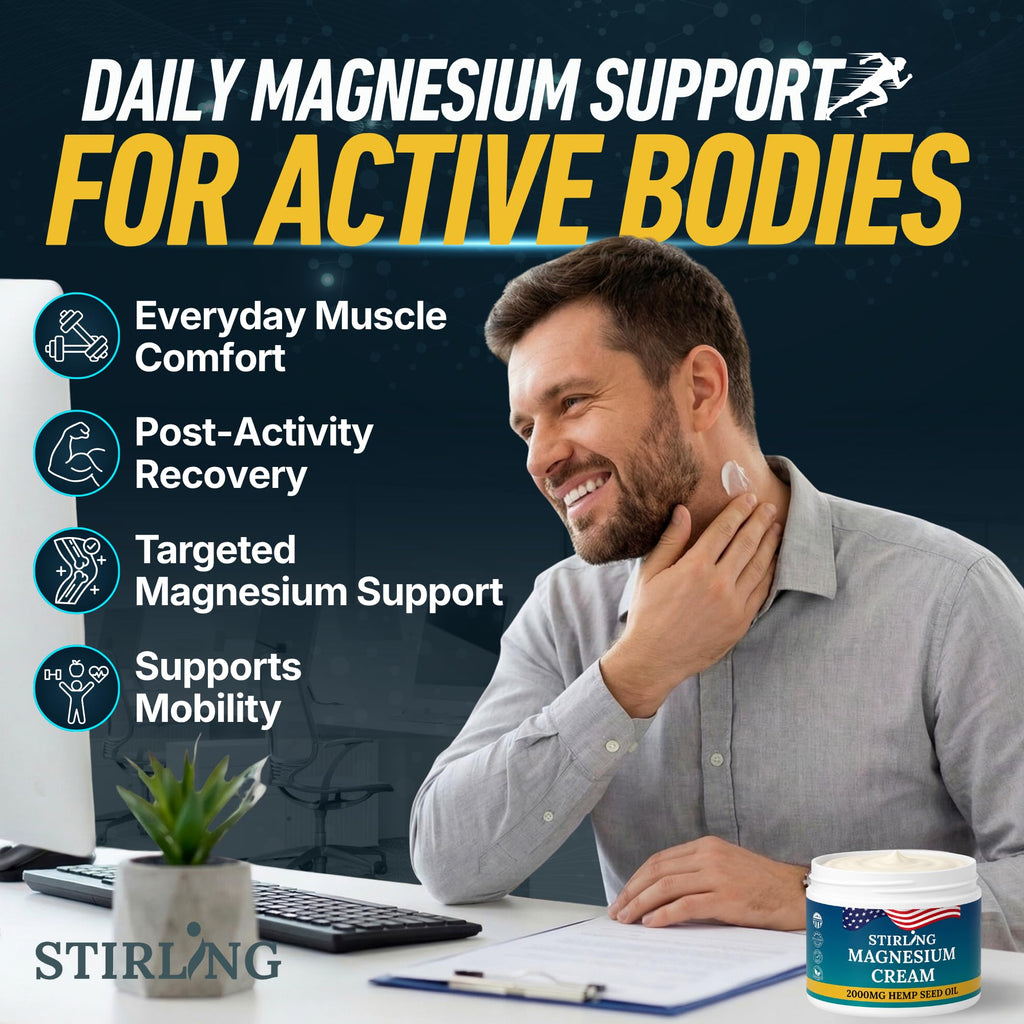 joint support magnesium cream for athletes