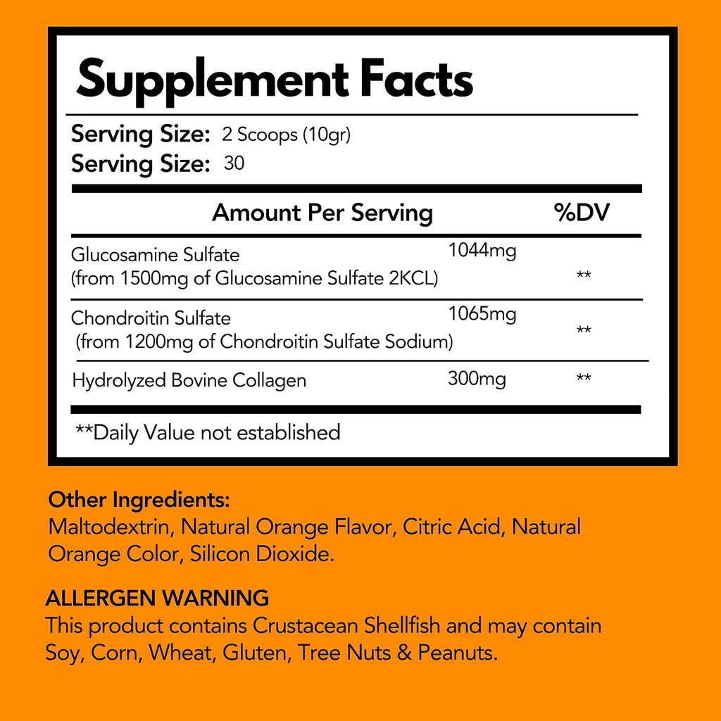 joint support powder for active lifestyle
