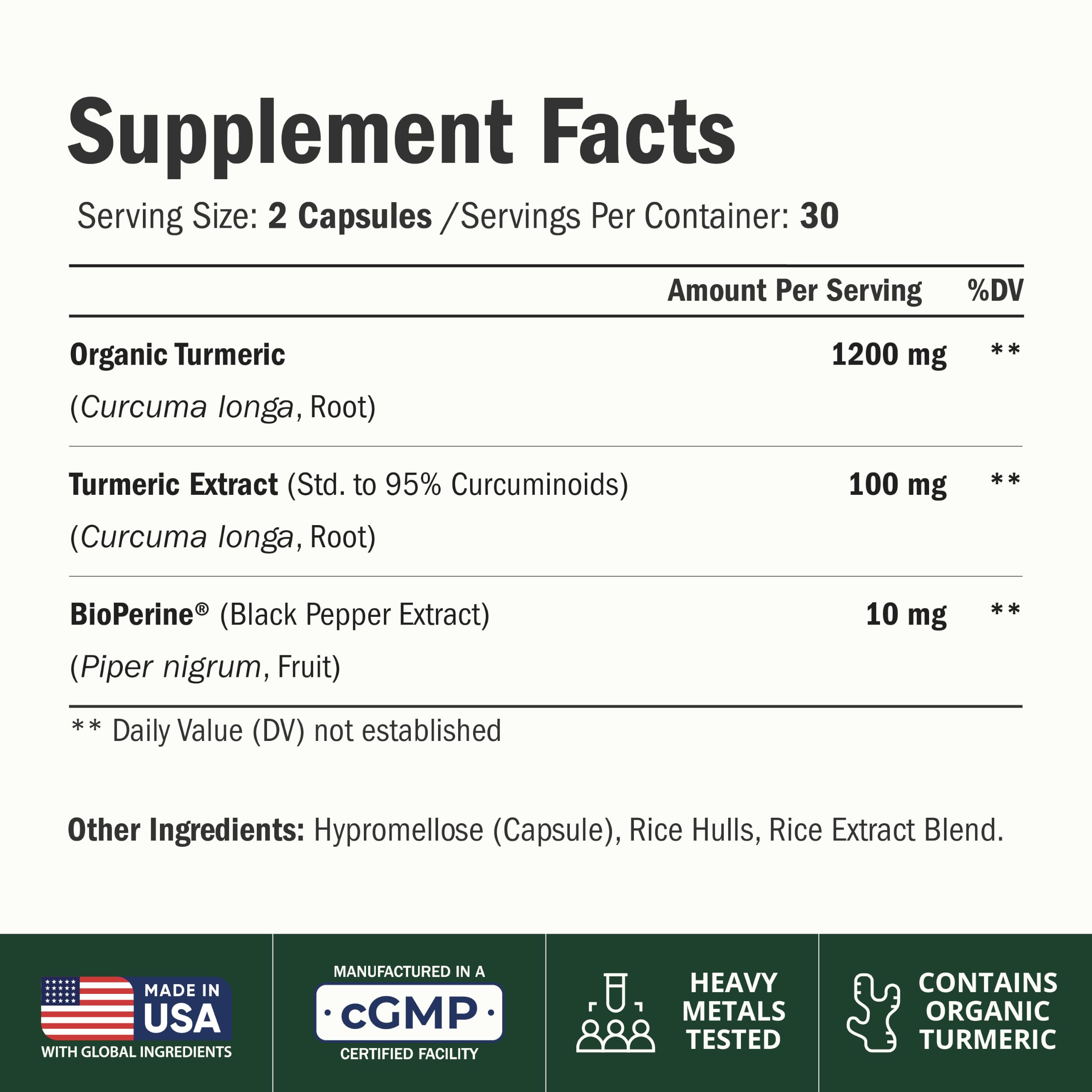 joint support turmeric curcumin capsules