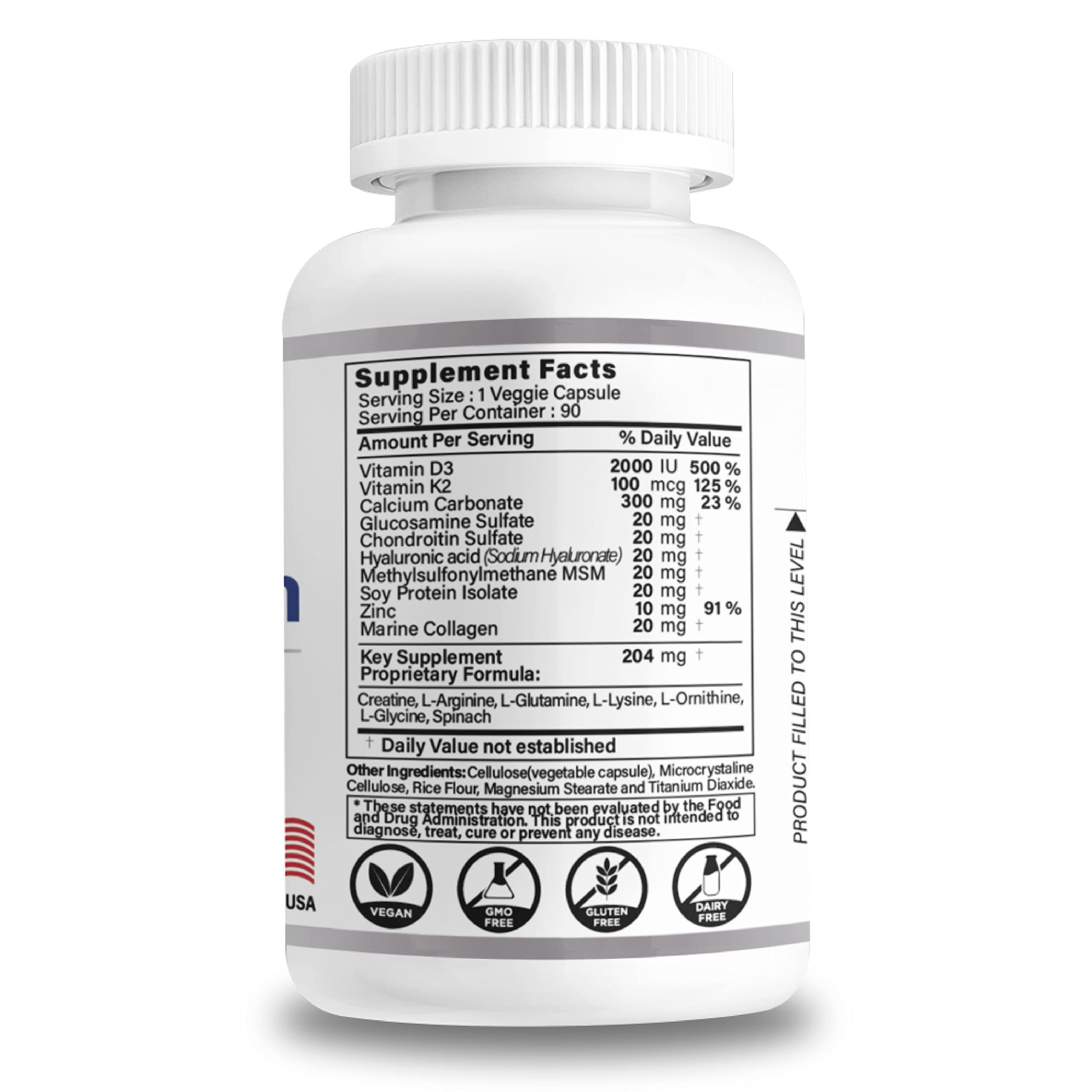 joint support vitamins for growth