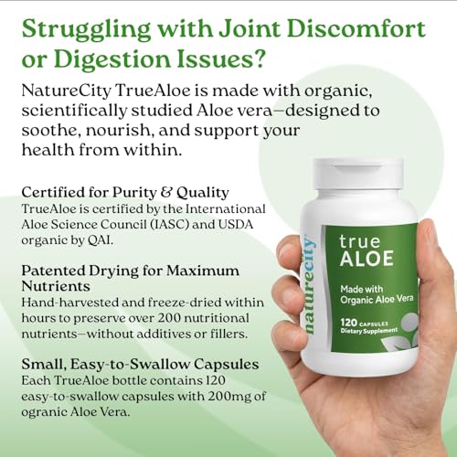 joint support with aloe vera capsules