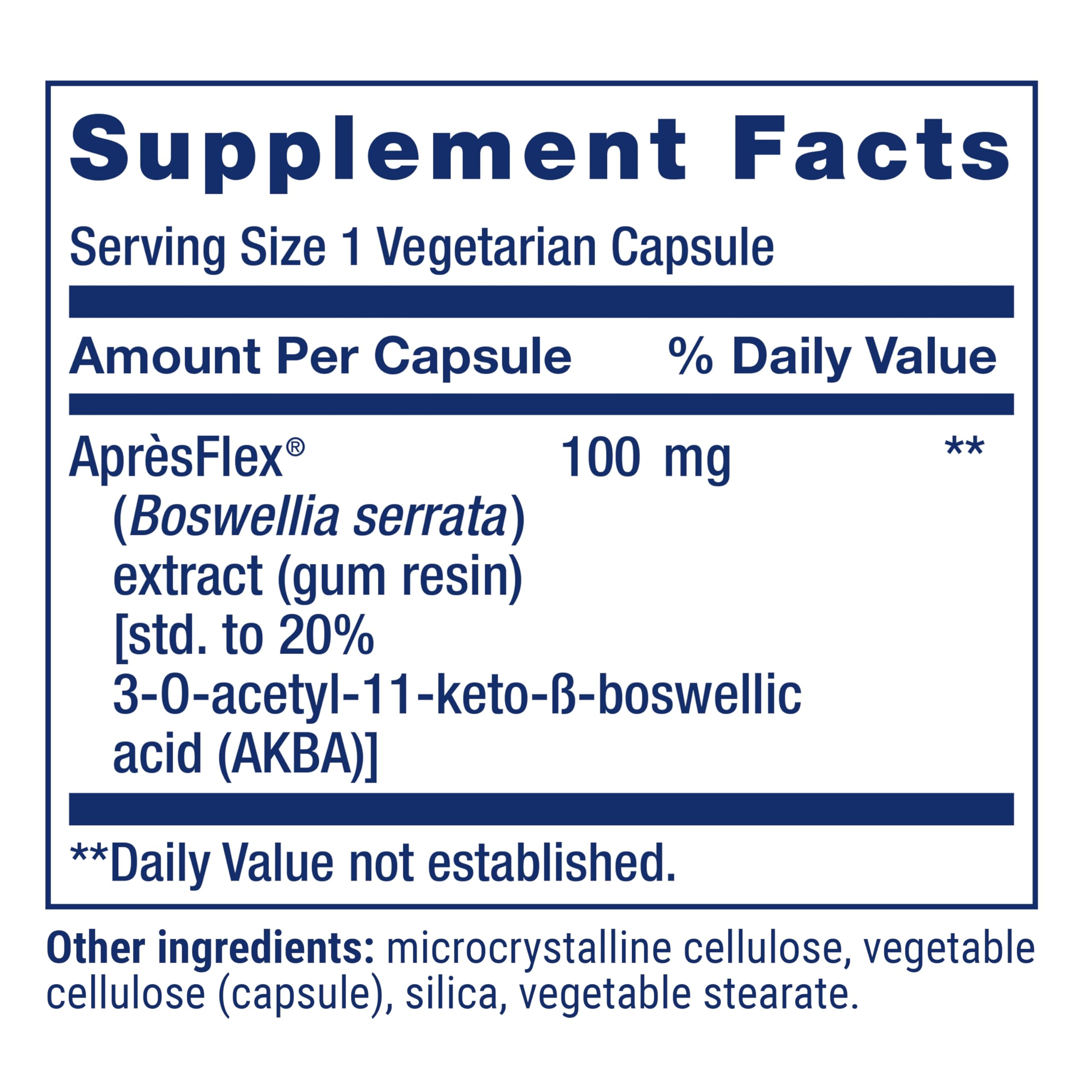 Joint support with AprèsFlex® formula