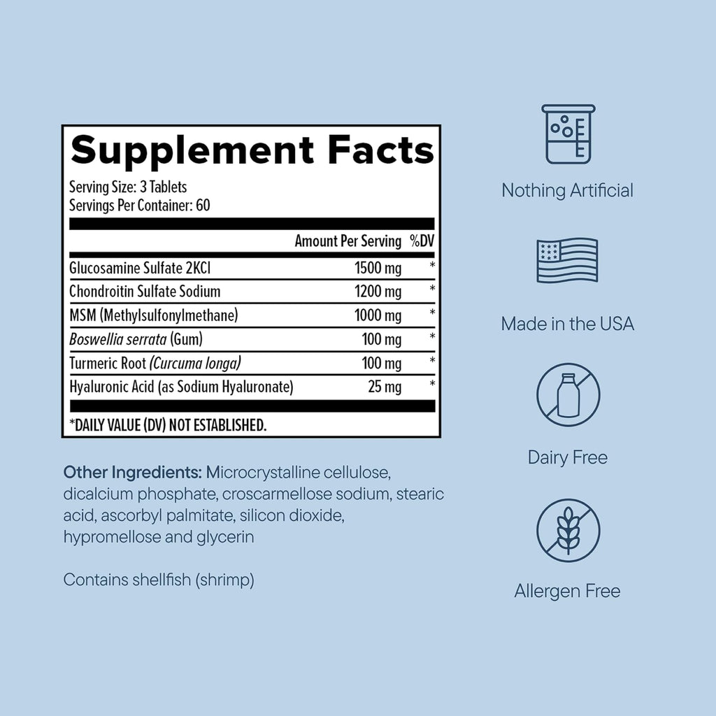 joint support with chondroitin and MSM