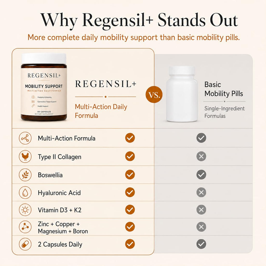 Joint support with collagen and hyaluronic
