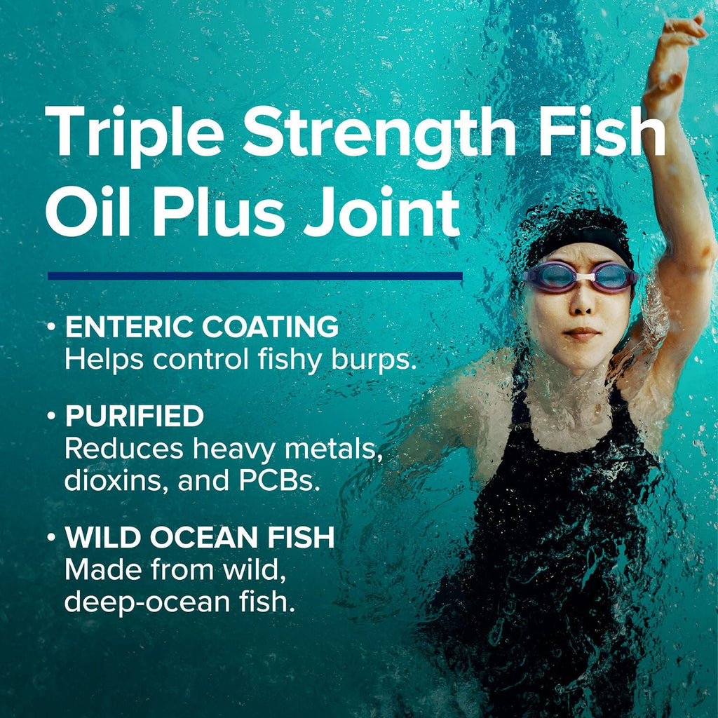 Joint support with fish oil omega 3