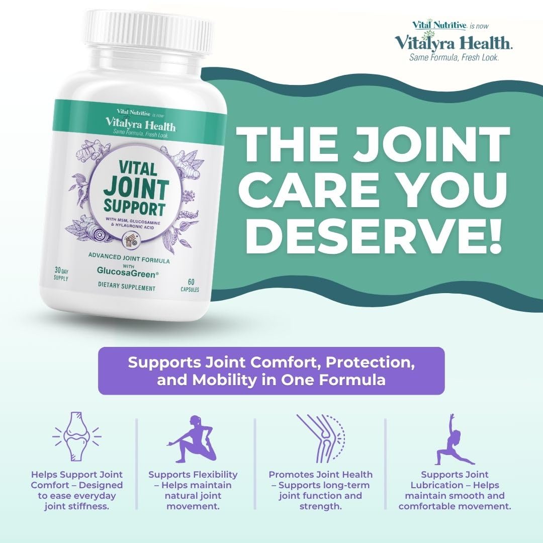 joint support with glucosamine and MSM