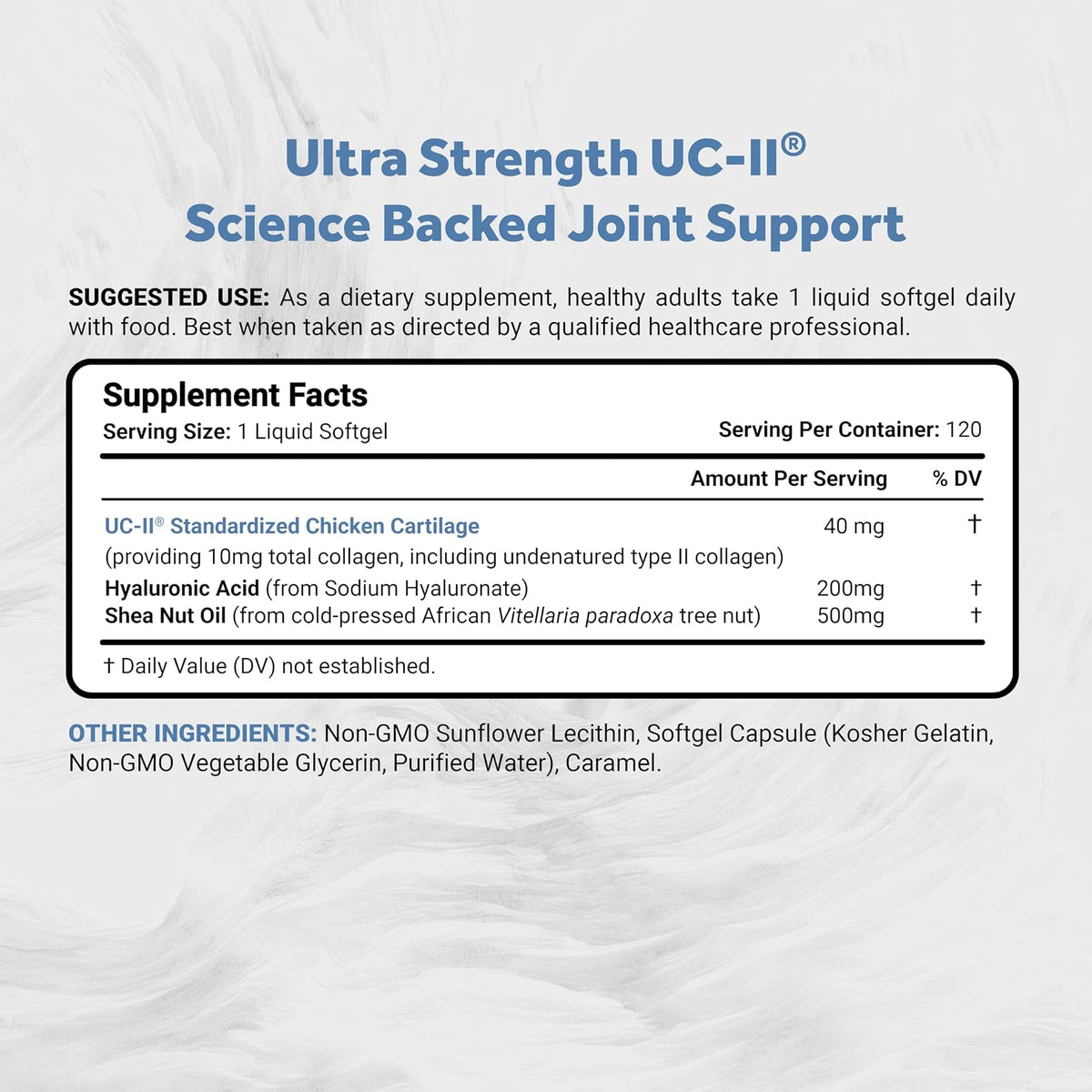 joint support with UC-II collagen