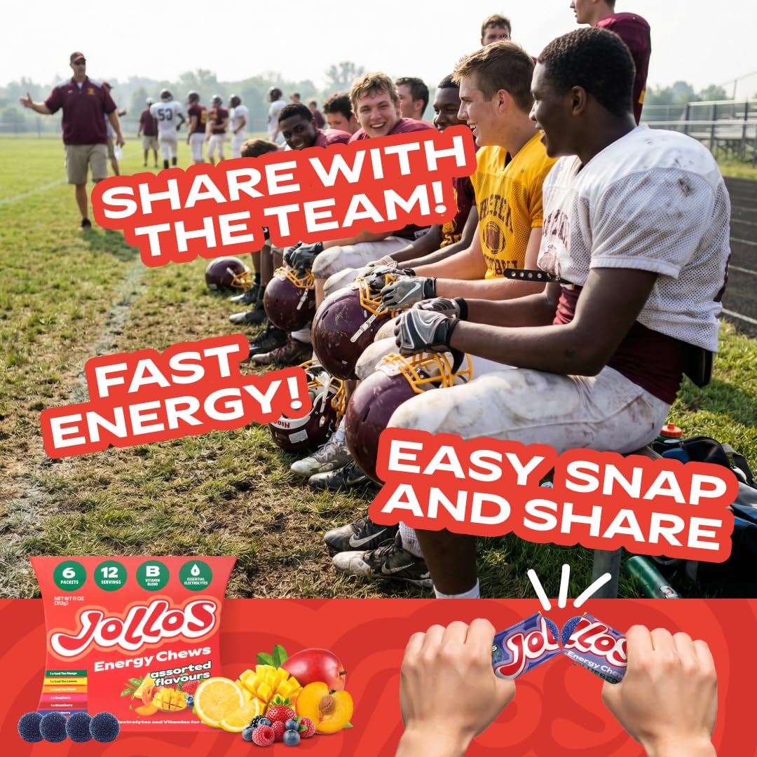 Jollos chews for sports hydration