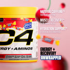 Jolly Rancher cherry amino acids supplement