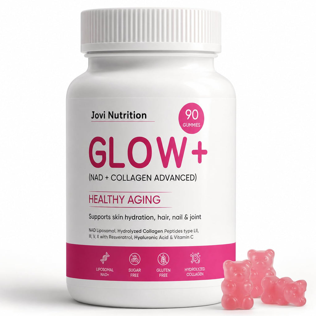 Jovi Glow+ collagen gummies benefits