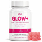 Jovi Glow+ collagen gummies for skin