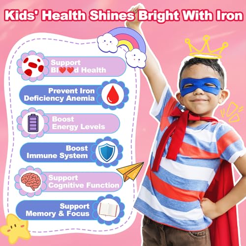 JOVITHEA iron gummies for children