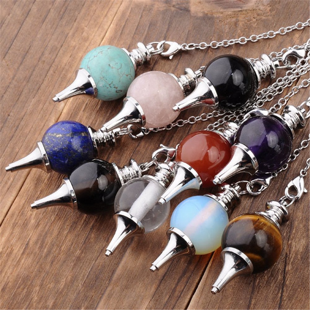 Jovivi pendulums with chain for divination