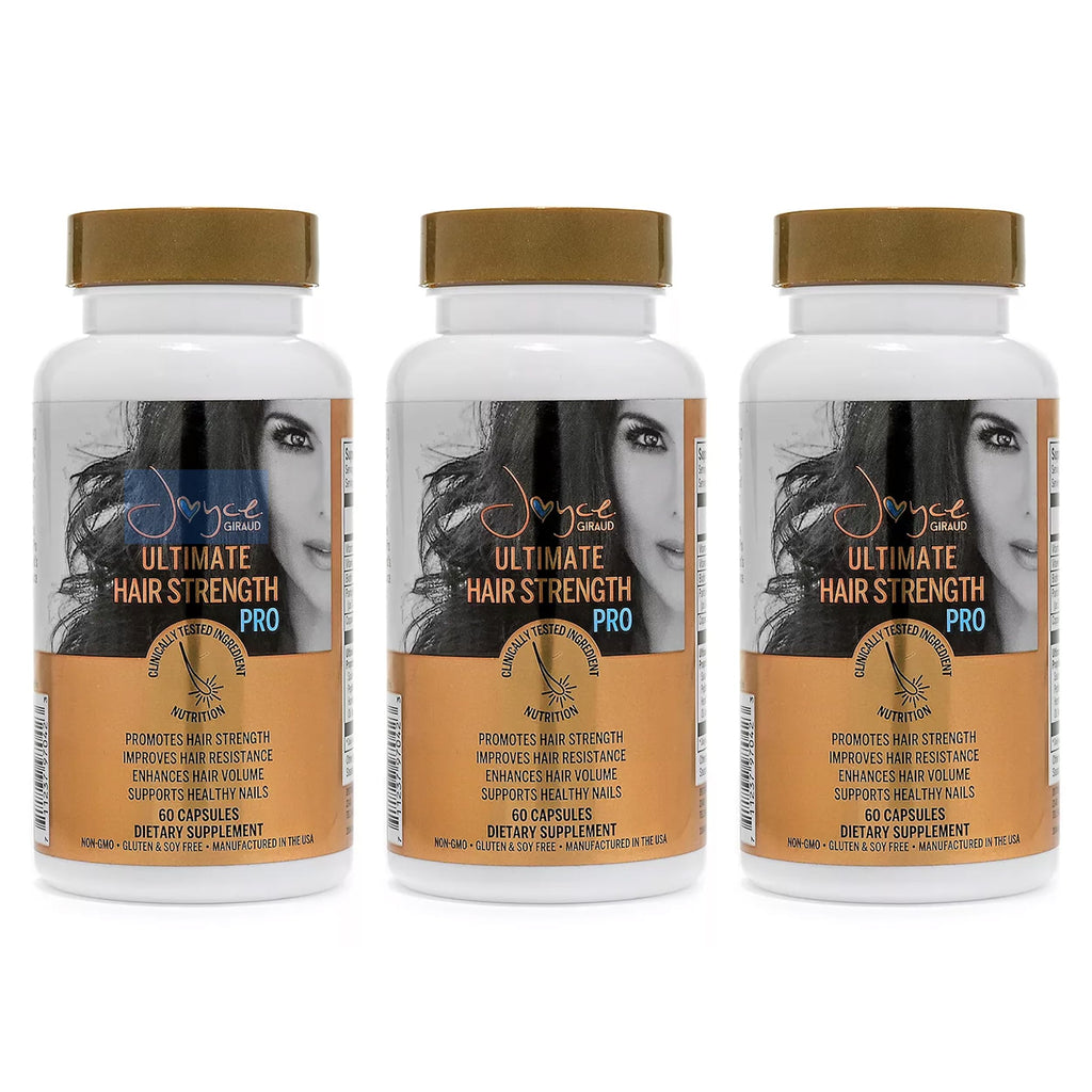 Joyce Giraud hair strength supplements