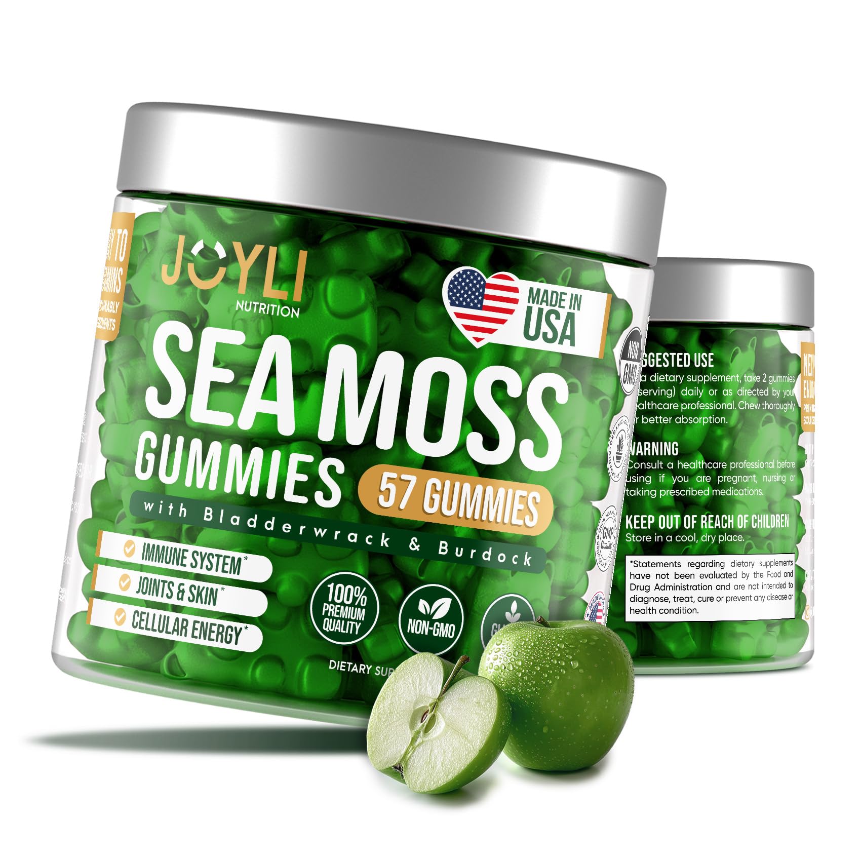 JOYLI Nutrition sea moss gummies