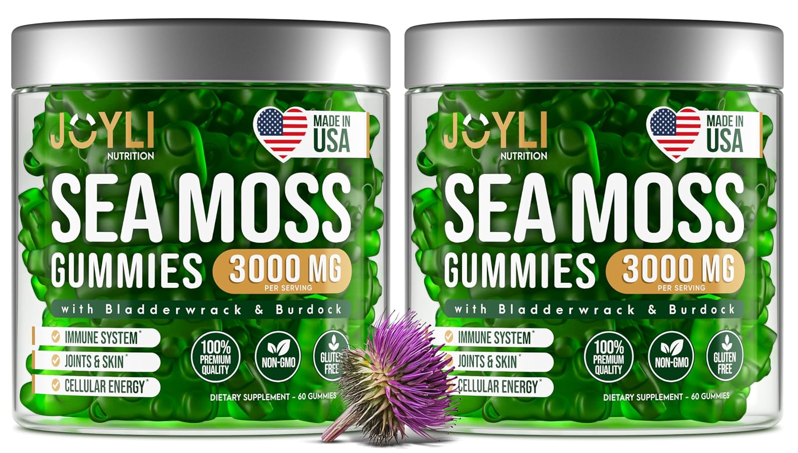 JOYLI sea moss gummies for adults