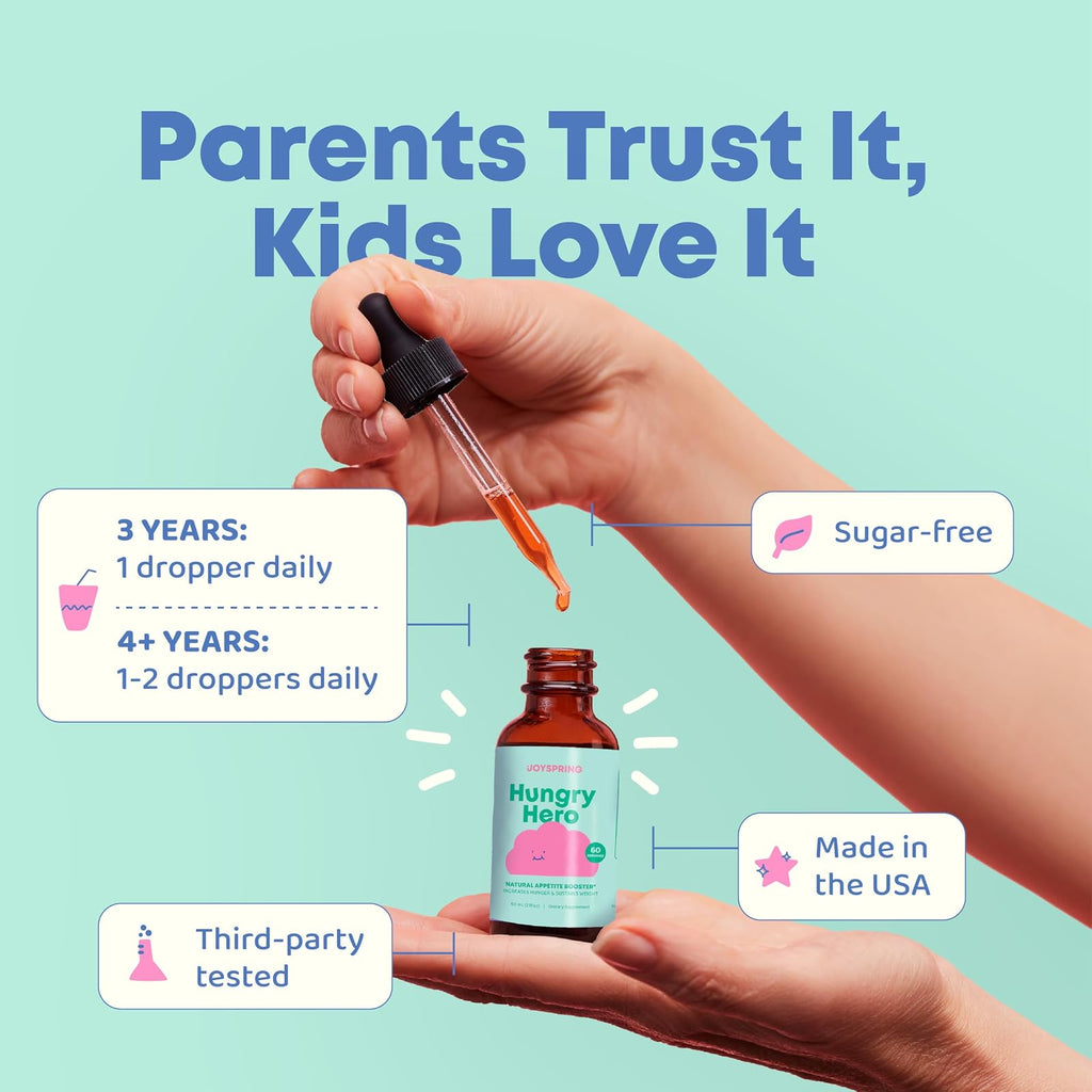 JoySpring appetite drops for picky eaters