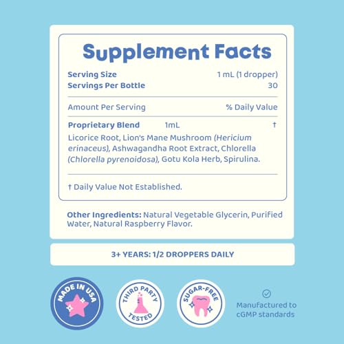 JoySpring focus drops for children