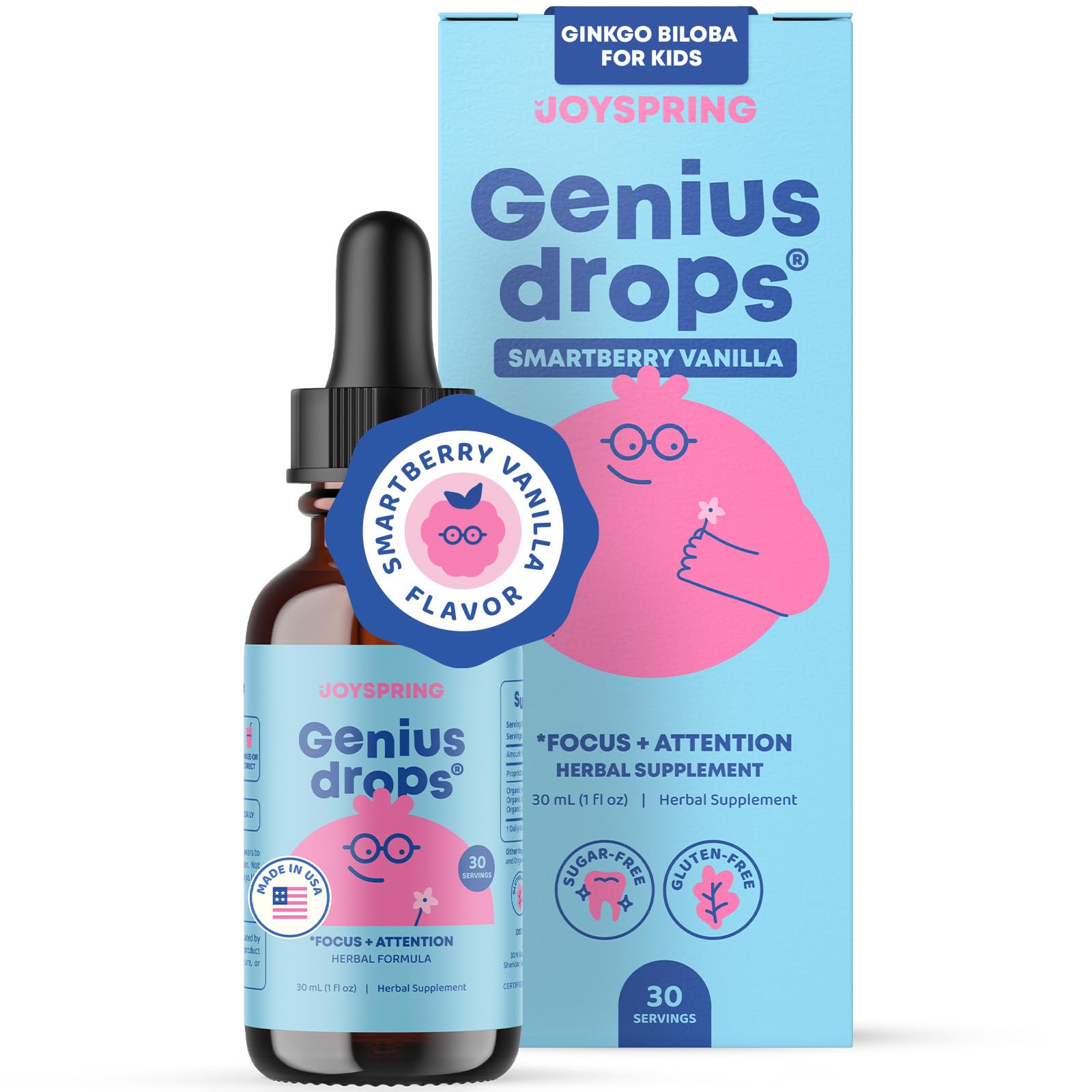 JoySpring Genius Kids Ginkgo Biloba