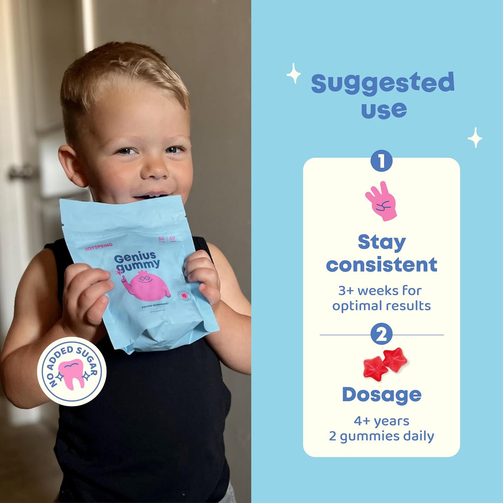 JoySpring kids gummies for brain health