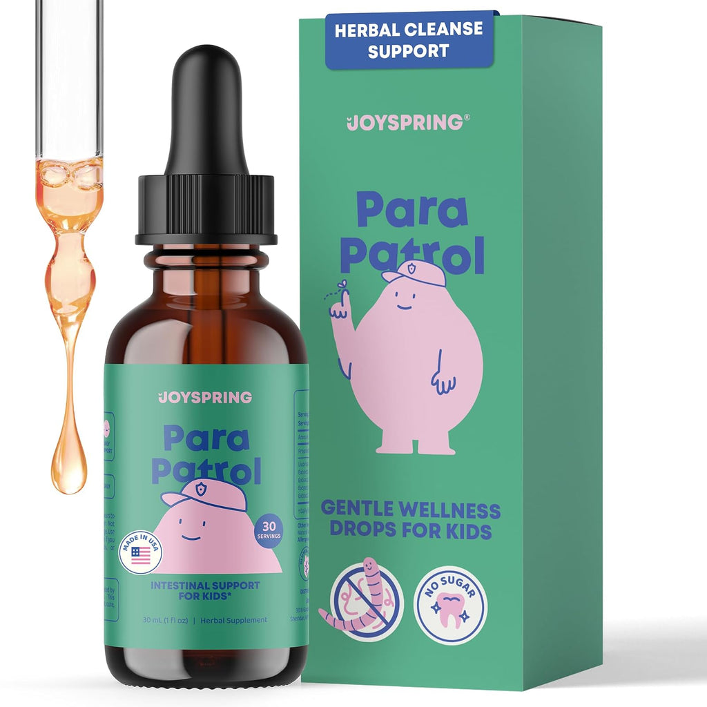 JoySpring kids gut cleanse drops