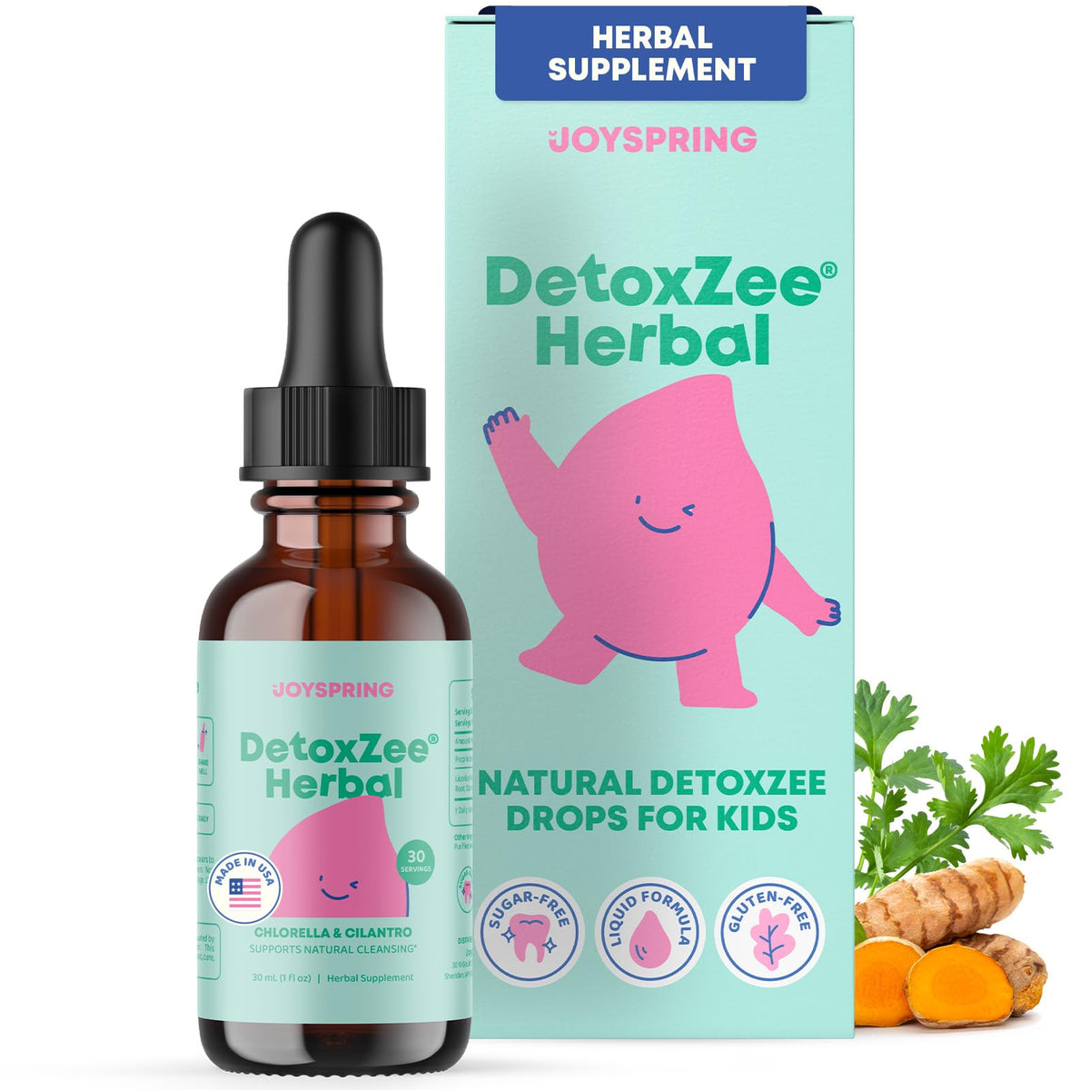 JoySpring kids immune herbal detox