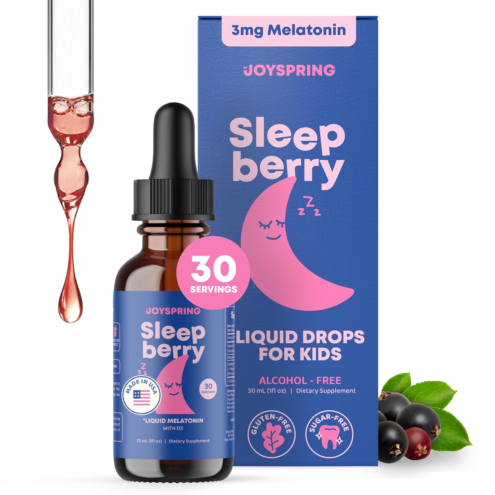 JoySpring kids melatonin sleep aid