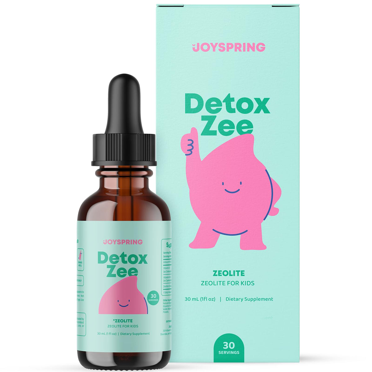 JoySpring kids vitamins detox drops