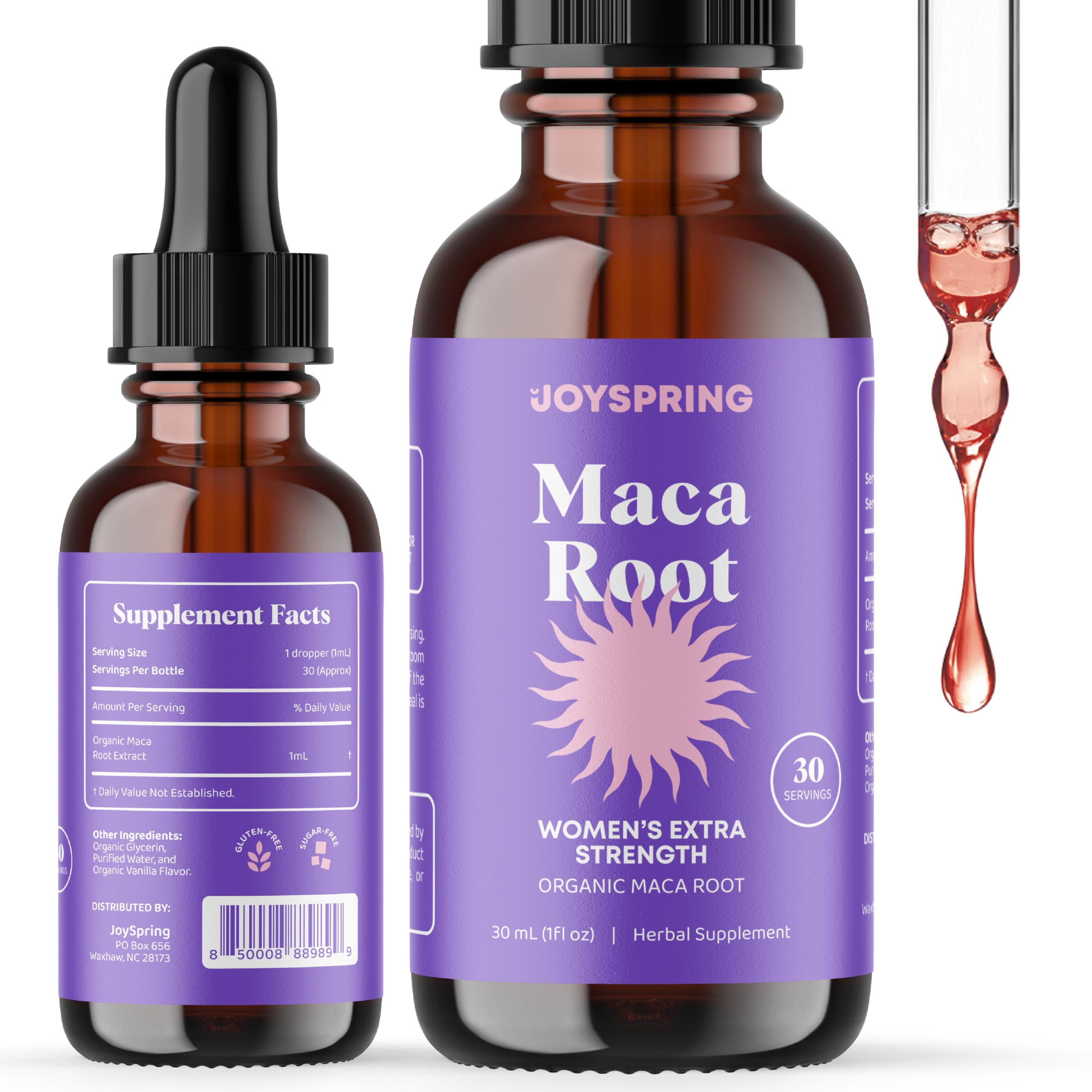 JoySpring maca root liquid drops